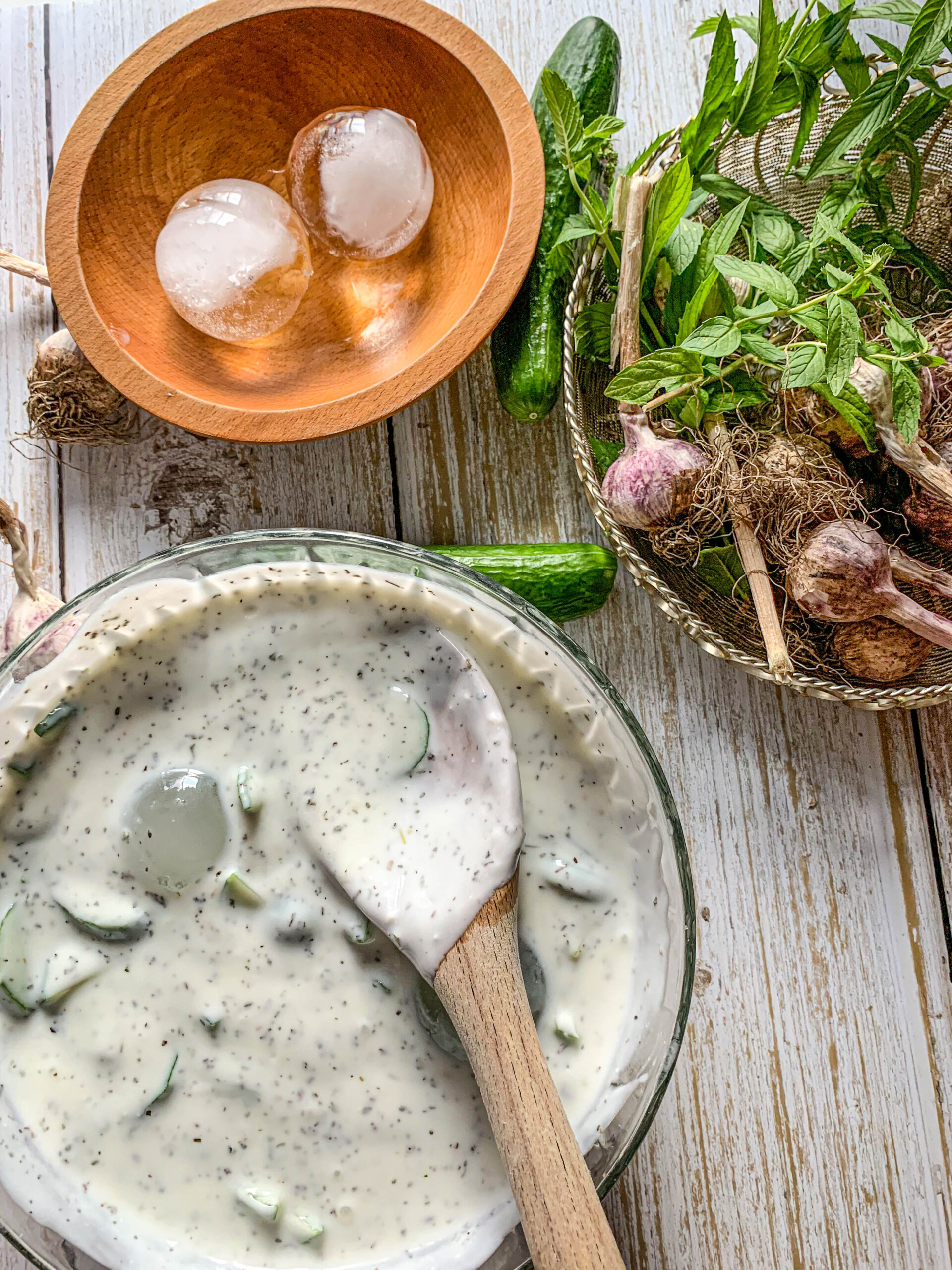 How to Make Armenian Jajukh / Cucumber Yogurt Salad – Armenian Dish